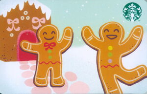Gift Card: Gingerbread Men (Starbucks, Mexico(Christmas) Col:MX-S-6301 ...