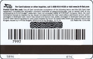 Gift Card: In-N-Out Burger (In-N-Out Burger, United States of America ...