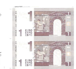 Banknote: 1 Fantasy (Euros) (Fantasy Issues(Test Banknotes) Col:FANT ...