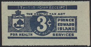Stamp: Numeral and Coat of Arms of Prince Edward Island (Prince Edward ...