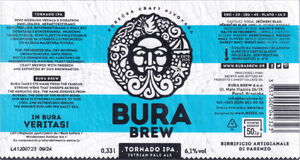 Drink Label: Tornado IPA (Bura Brew d.o.o., CroatiaCol:HR-BEER-000789