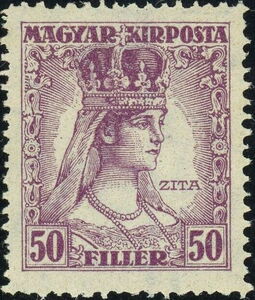 Selo: Queen Zita (1892-1989) (Hungria(King Charles IV and Queen Zita ...