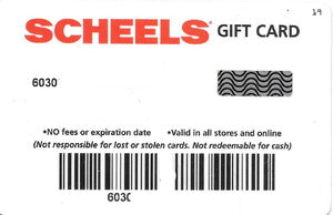 Gift Card: Happy Birthday (Scheels, United States of America(Scheels ...