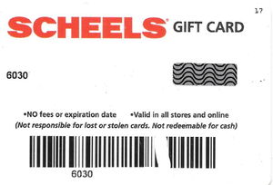 Gift Card: USA Flag (Scheels, United States of America(Scheels) Col:US ...
