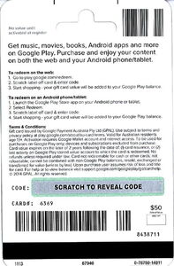 Gift Card: Google Play (Google, Australia(Google play) Col:AU-GOOGLE ...