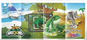 Meal Toy: Frog (Kinder Surprise, Europe(Kinder - Natoons 23/24) Col:VD307A