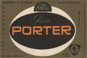 Drink Label: Porter (Browar Warszawski /closed/, PolandCol:PL-BEER-013419