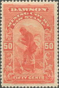 Stamp: Miner (Yukon: Revenue Stamps(Dawson Mining Court - Law Stamps ...