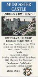 Functional Card: Muncaster Castle (Advertising and Promotion, United ...