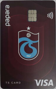 Bank Card: Papara Trabzonspor Card (Papara Elektronik Para ve Ödeme ...