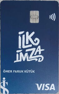 Bank Card: İlk İmza (Türkiye İş Bankası, Türkiye (Turkey)Col:TR-MC-0691