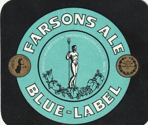 Drink Label: Farsons ale (Simonds Farsons Cisk Plc., MaltaCol:MT-BEER ...