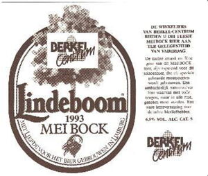 Drink Label: Lindeboom 1993 Meibock (Lindeboom Bierbrouwerij ...
