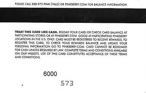 Gift Card: Pinkberry (Restaurants, United States of America(Pinkberry ...