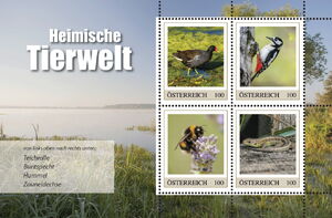 Stamp: Native Wildlife of Austria 2023 Series I (Austria: Personalized ...