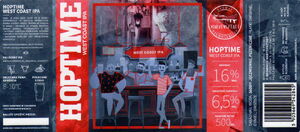 Drink Label: Hoptime West Coast IPA (Browar Maryensztadt, PolandCol:PL-BEER-013496