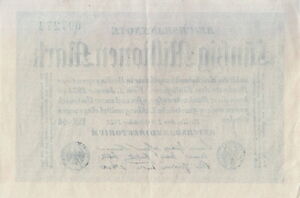 Банкнота: 50 Millionen Mark (Германия(1923 6th Issues - Reichsbanknote ...