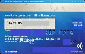 Bank Card: American Express Hilton Honors (American Express, United ...