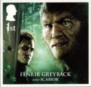 Stamp: Fenrir Greyback and Scabior (United Kingdom of Great Britain ...