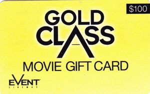 Gift Card: Gold class (Event, New Zealand(Event) Col:NZ-Event-001
