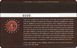 Gift Card: Customize it (Chipotle, United States of America(Chipotle ...