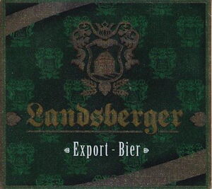 ملصقة الشراب: Landsberger Export Bier (Brauerei Landsberg GmbH, ألمانيا ...