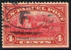 Stamp: Rural Carrier (United States of America(Parcel post) Col:US 1913 ...