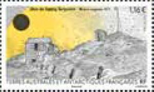 Stamp: Astronomic Mission of 1874, 150 Years (French Southern and ...