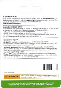 Gift Card: Forza Horizon 3 (Deluxe) (Microsoft, Australia(XBOX One) Col ...