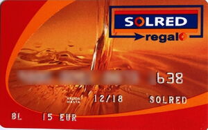 Gift Card: Solred Reagalo (Solred, Spain(Stations) Col:ES-Solred-079 💳
