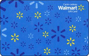 Gift Card: Blue Card (Walmart, Canada(Walmart) Col:CA-WAL-VL11132