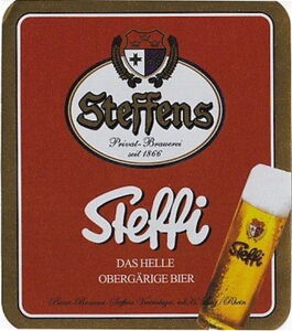 Drink Label: Steffens Steffi (Brauerei Franz Steffens, Linz, Germany ...