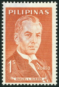 Stamp: Manuel L. Quezón (1878-1944) (Philippines(Famous Filipinos (1962 ...