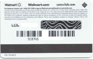 Gift Card: Savings Made Simple (Walmart, United States of America(Sam's ...