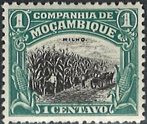 Stamp: Corn field (Mozambique Company(Landscapes) Sg:MZ-C 201B,Afi:MZ-C ...
