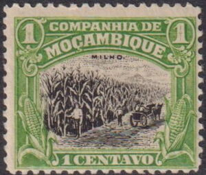 Stamp: Corn Field (Mozambique Company(Landscapes III) Mi:MZ-C 152,Yt:MZ ...