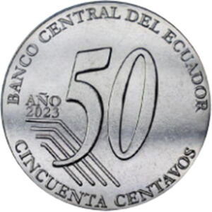 Moneda: 50 Centavos (Matilde Hidalgo de Procel) (Ecuador(2023 - New ...