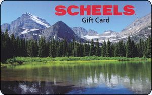 Gift Card: Mountains (Scheels, United States of America) (Scheels) Col ...