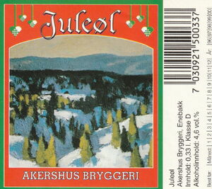 Drink Label: Juleøl (Akershus, NorwayCol:NO-BEER-000940 🏷️