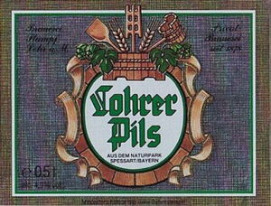 Drink Label: Lohrer Bier Pils (Keiler Bier GmbH, Germany, Federal ...