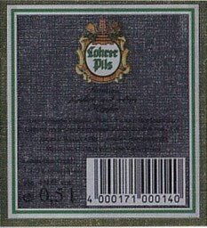 Drink Label: Lohrer Bier Pils (Keiler Bier GmbH, Germany, Federal ...