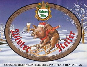 Drink Label: Lohrer Bier Winter Keiler (Keiler Bier GmbH, Germany ...