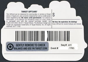 Gift Card: Happy Birthday (Target, United States of America(Happy ...