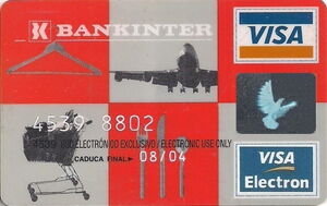Bank Card: Bankinter (Bankinter, SpainCol:ES-VE-0320.03
