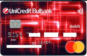 Bank Card: UniCredit Bulbank Mastercard Debit - 0723 (UniCredit Bulbank ...