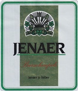 Drink Label: Jenaer Burschenpils (Brauerei Jena, Germany, Federal ...