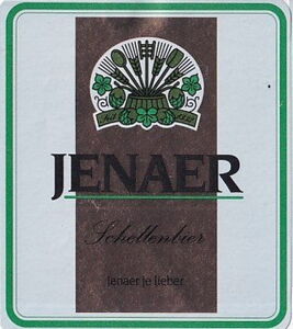 Drink Label: Jenaer Schellenbier (Brauerei Jena, Germany, Federal ...