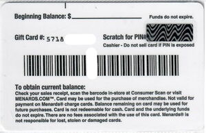Gift Card: Menards - Happy Birthday - Cupcakes (Menards, United States ...