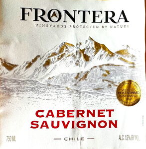 Drink Label: Frontera Cabernet Sauvignon (Viña Concha y Toro S.A ...