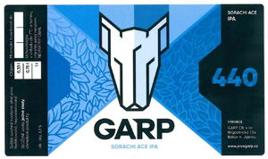 Drink Label: Garp 440 Sorachi Ace Ipa (Pivovar Garp, Czech RepublicCol ...